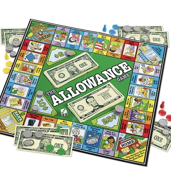 Lakeshore | Games | Vintage Lakeshore Learning The Allowance Board Game ...
